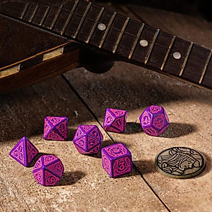 Q-Workshop Witcher Dice Set. Dandelion - Q-Workshop Conqueror of Hearts