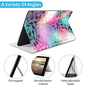 TOMYOU Case for Amazon Fire HD 10 Tablet (7th Generation and 9th Generation, 2017 and 2019 Release) - Slim Folding Stand Cover with Auto Wake/Sleep for 10.1 Inch Tablet