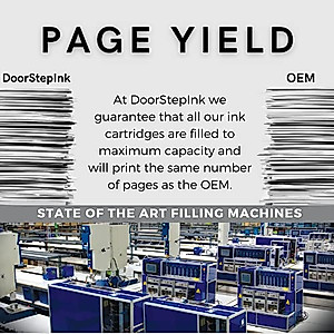 DoorStepInk Remanufactured in The USA Ink Cartridge Replacements for HP C6602A 2 Black for Printer HP Addmaster IJ-6000 IJ-608 IJ-6160 IJ-7000 IJ-7100 IJ-7102 NCR 2004 5840 5870 5871 5873 5874 5875