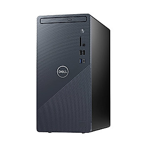 Dell Inspiron 3910 Desktop, 12th Gen Intel Core i5-12400 Processor, 32GB DDR4 RAM, 1TB SSD, HDMI, DP, DVD-RW, Bluetooth, Wired Keyboard&Mouse, Wi-Fi 6, Windows 11 Home, Black