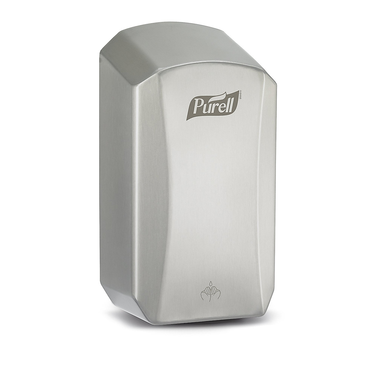 PURELL LTX Behavioral Health Touch-Free Hand Sanitizer Dispenser, Stainless Steel, for 1200 mL PURELL LTX-12 Hand Sanitizer Refills (Pack of 1) - 1926-01