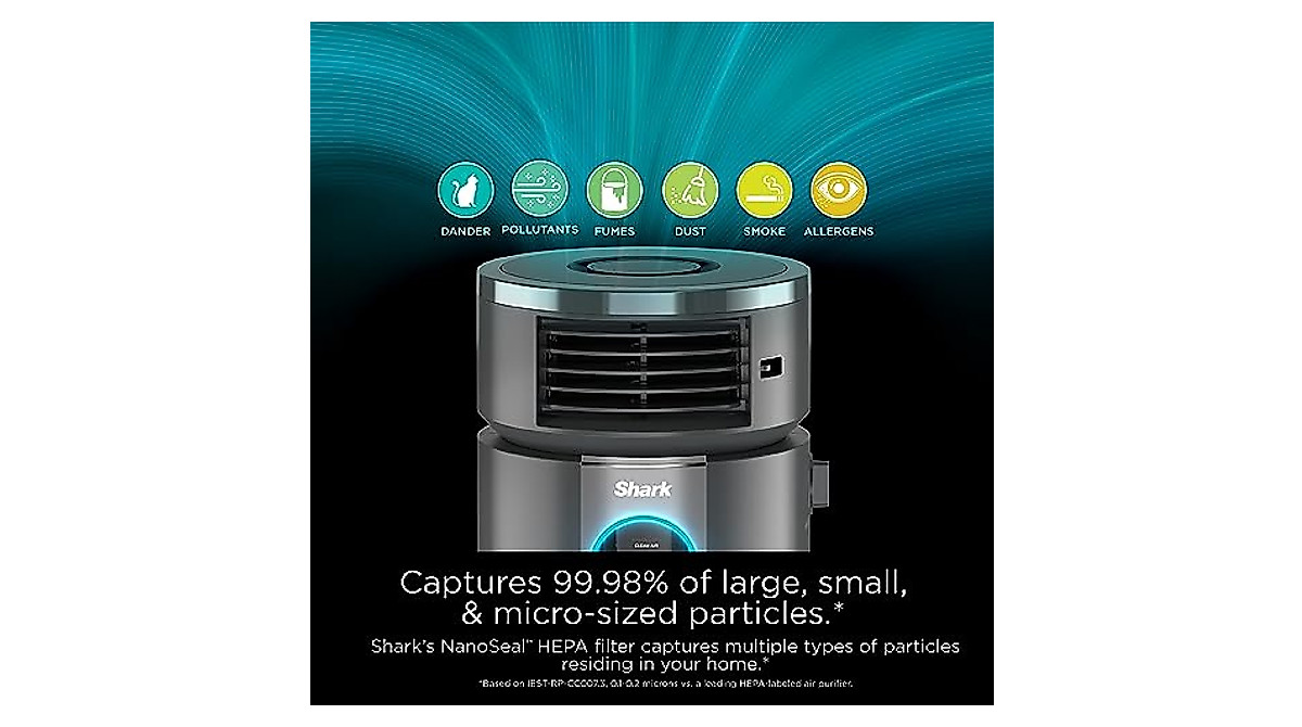 Shark HC452 3-in-1 Air Purifier, Heater & Fan