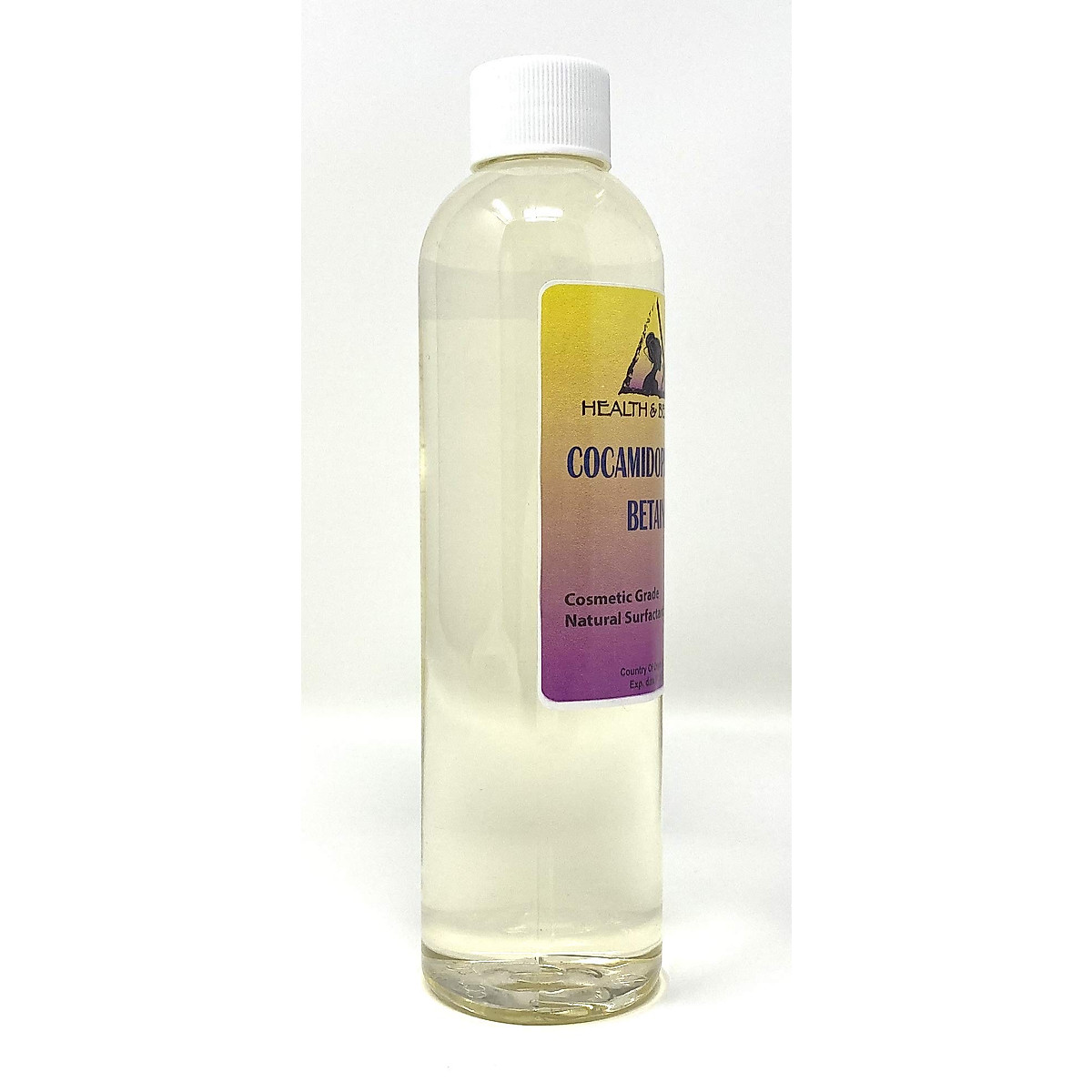 Cocamidopropyl Betaine Coco Betaine CAPB Natural Surfactant Liquid Premium Highest Purity 100% Pure 8 oz