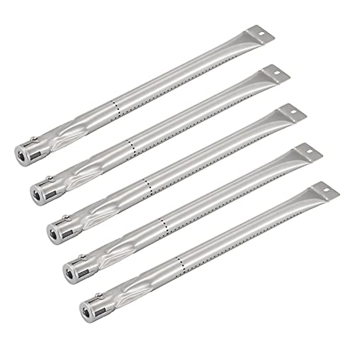YIHAM KB811 Grill Burner for Master Forge 3218LTN, L3218, Kenmore 148.16137110, 148.16156211, S3218ANB Stainless Steel Replacement Parts Tube Burner 16 3/4 inch, Set of 5