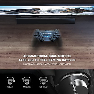 GameSir T3 Wireless Gaming Controller, PC Controller for Windows 7/8/10/11, Android, Gamepad Joystick with Turbo and Dual Vibration, Gaming Controller for Android TV/TV Box, 20 Hours Working Battery