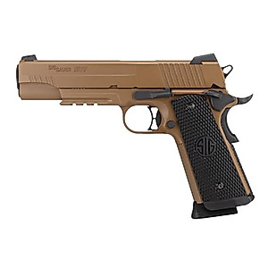SIG SAUER 1911 Emperor Scorpion CO2-Powered 4.5mm Steel BB Caliber Semi-Auto Air Pistol with 17rd BB Mag - CO2 Cartridges Not Included