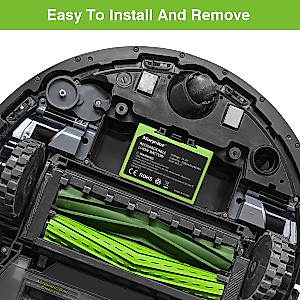 14.4V 3200mAh i7 Battery Replacement for iRobot Roomba e and i Series, Large Capacity Battery Compatible with Roomba i7 i7+ i8 i6 i4 i4+ i3 i3+ i7158 J7 7150 7550 and e e5 e6 e5150 e5152 e6198 Etc