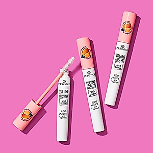 essence | Volume Booster Lash Primer Mascara | Infused with Mango Butter and Acai Oil for Nurtured Lashes | Conditioning Mascara Primer | White | Vegan | Paraben & Cruelty Free (Pack of 1)