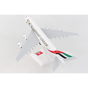 Daron SkyMarks Emirates A380 1/200 w/Gear 50th Anniversary SKR1034