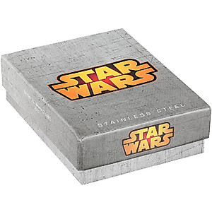 Star Wars Official Licensed Jewelry Stormtrooper High Grade Stainless Steel Expandable Charm Bracelet for Women, 7.5"" (SALES1SWMD). Available in Silver.