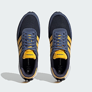 adidas Men's Run 70s Sneaker, Ink/Bold Gold/Crew Blue, 12