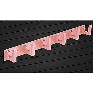 DOCOSS-Coat Rack Wall Mounted Coat Hooks Rail Wall Hooks Coat Hangers for Wall Hat Rack for Hanging Coats,Hats,Jacket,Clothes(Set of 2,Rose Gold)