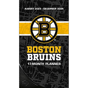 Turner Licensing, Boston Bruins 17 Month Pocket 2024 Planner
