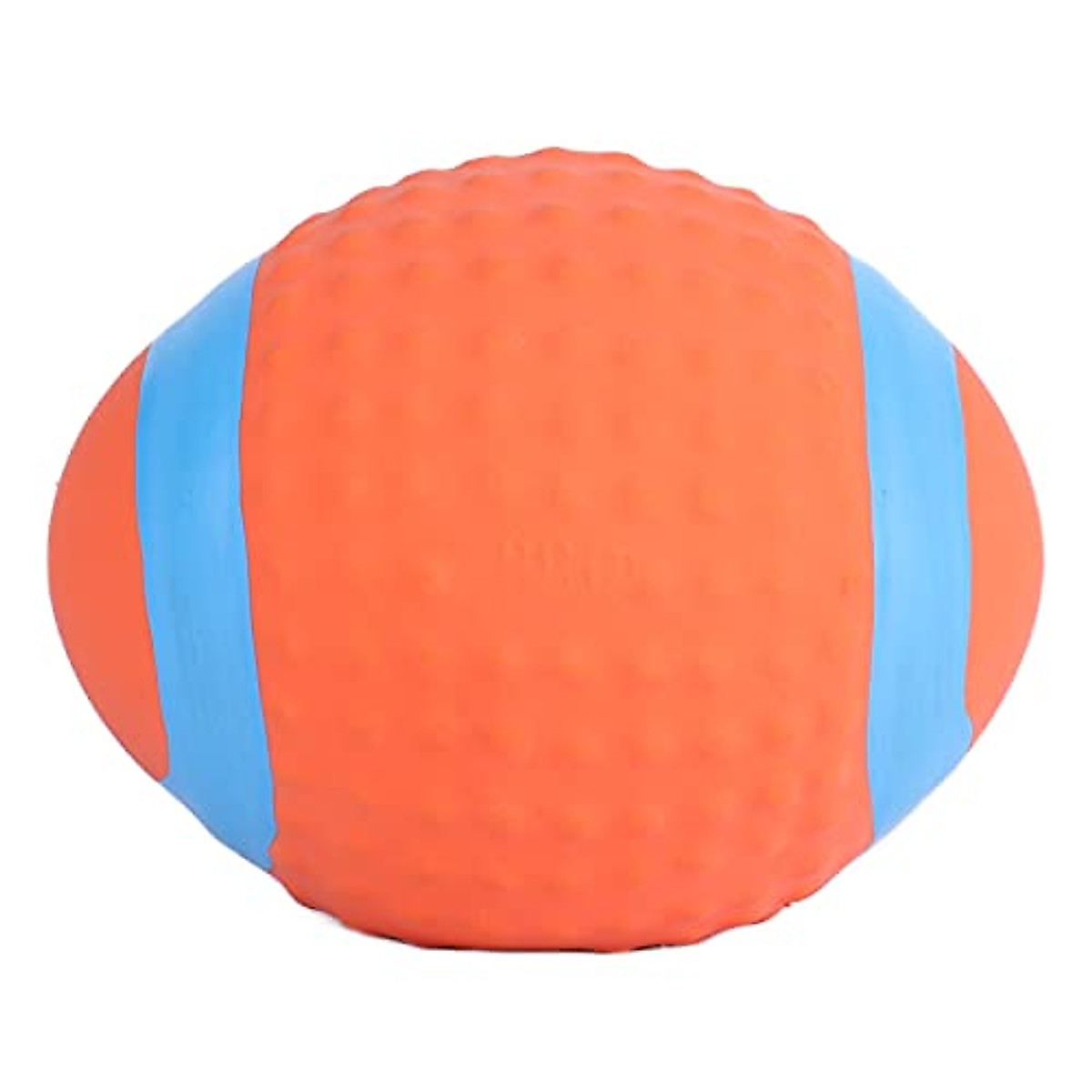 INIFLM Pet Rugby Toys, Orange Dog Plush Toys Dog Chew Toys Pet Squeaky Toys, Training Squeaky Toy for Cats and Dogs, Interactive Dog Balls Toys for Puppy Dogs and Medium Dogs.