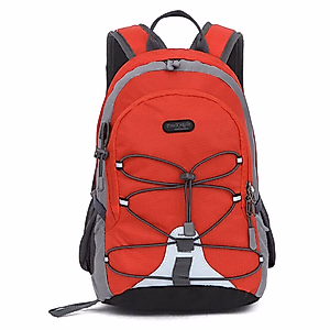 10L Small Hiking Backpack for Kids Ages 3-6 Girls Boys Under 4 feet, Mini Waterproof Outdoor Sport Travel Camping Daypack (Red)