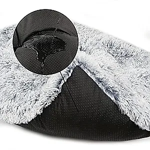 Plush Soft Washable Dog Crate Pad & Bed - Anti-Slip, Large to Small Dogs & Cats