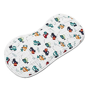 ShoppeWatch Muslin Burp Cloths Baby Burping Bibs 2-Pack Large 100% Cotton 6 Layers Absorbent Cloth Spit Up Dribble Rags BB22