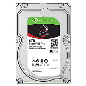 Seagate IronWolf Pro ST6000NT001 Internal Hard Drive 3.5" 6000 GB