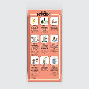 Grow Your Own Organic Mushroom Kit - Shiitake - Indoor Growing Kit by Happy Caps Mushroom Farm