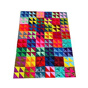 LUMANSUO 50pcs 8" x 8" Cotton Quilting Fabric Squares Fat Quarter Bundles Fabric for DIY Craft Patchwork,Solid