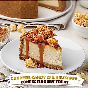 CrazyOutlet Kraft Caramel Cubes Candy, Individually Wrapped, Bulk Pack 2 Pounds