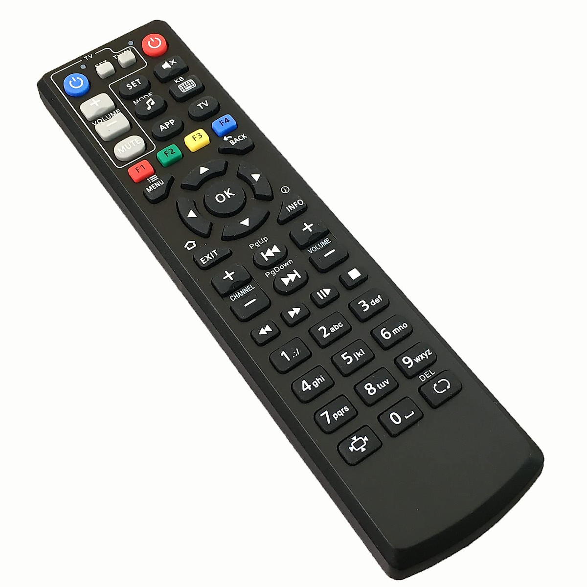 Replacement Remote Control Compatible for TV Box Mag 254 Mag 250 Mag 256 MAG 250 254 256 255 256 257 275 322 349 350 351 352 OTT IPTV Set Top Box