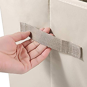 CLCROBD Foldable Animal Cube Storage Bins Fabric Toy Box/Chest/Organizer for Kids Nursery, 13 inch (Llama)