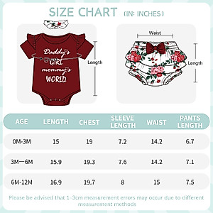 Newborn Baby Girl Clothes Summer Infant Tops Toddler Short Sleeve Floral Ruffle Romper + Pants + Headband Baby Girl Outfits