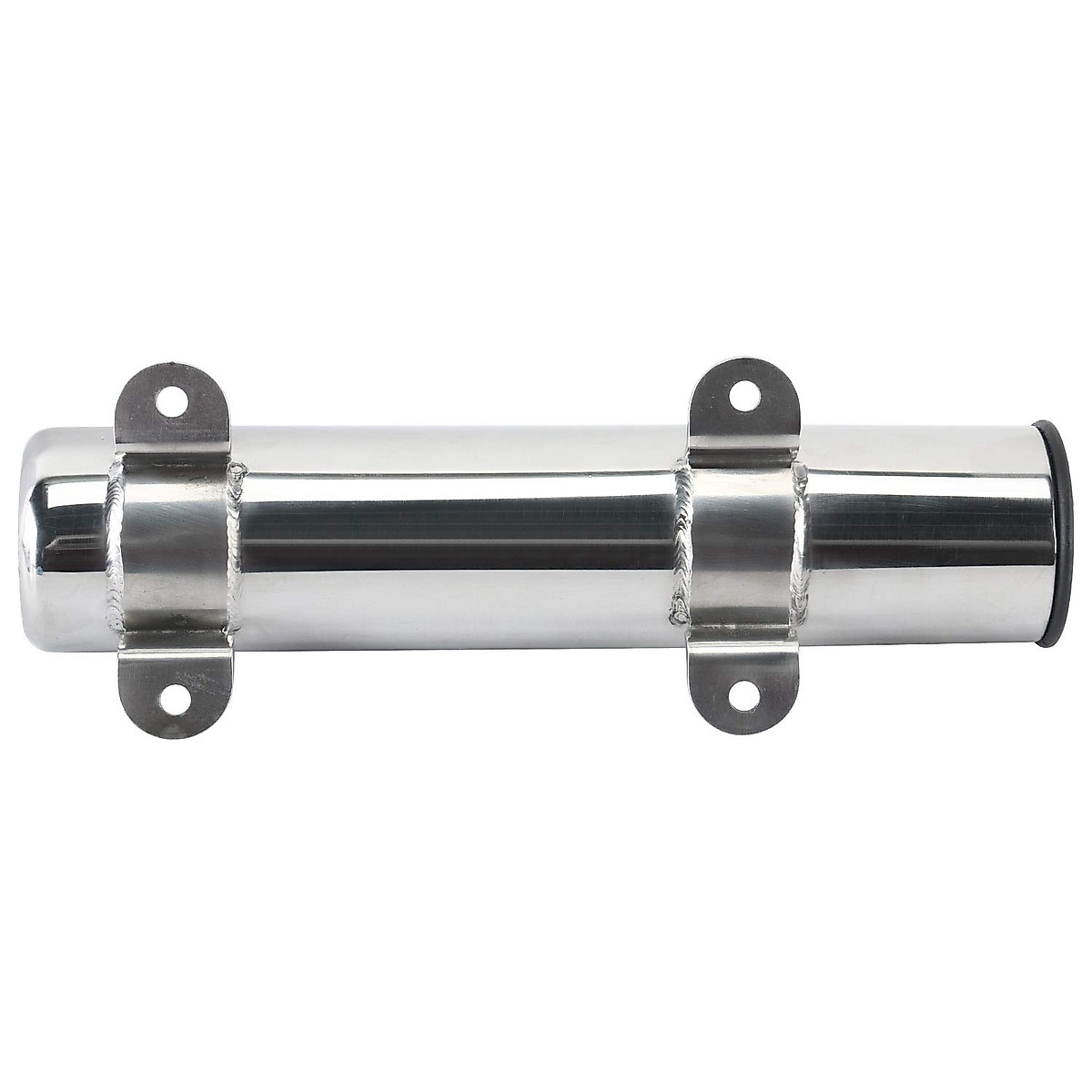 Amarine Made Boat Marine Fishing Stainless Steel Side Mounted Transom Mounted Rod Holders with Weld Brackets (2-Pack)