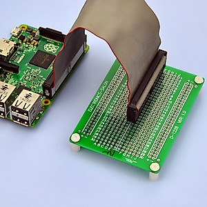 Electronics-Salon 4X Solderable Breadboard Proto Board PCB DIY Kit for Raspberry Pi 2/3 Model A B A+ B+ Zero