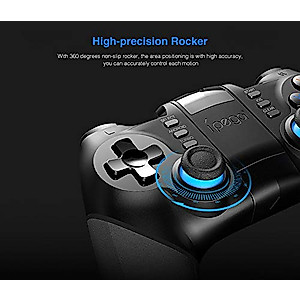 ipega-PG-9156 Wireless game Controller 4.0+2.4G Mobile phone Gamepad for Samsung Galaxy S22/21 /S20 /S10 NOTE21/20/10 VIVO Oppo Android Mobile Smartphone Tablet (Android 6.0+ Higher System)