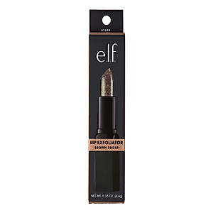 e.l.f. Lip Exfoliator, Conditioning Formula, Brown Sugar, 0.11 oz.