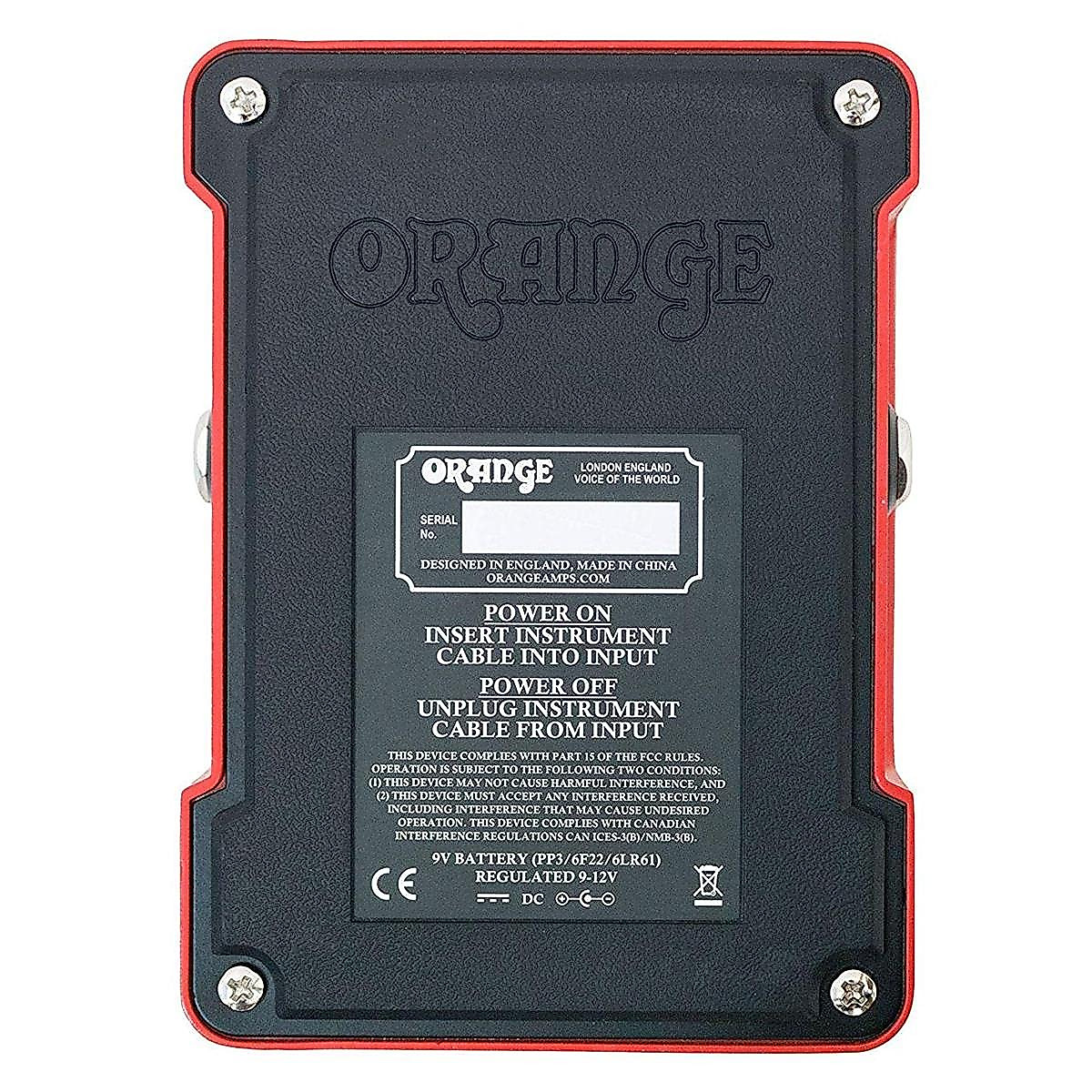 Orange Two Stroke Active Dual-Parametric EQ/Boost Guitar Effects Pedal