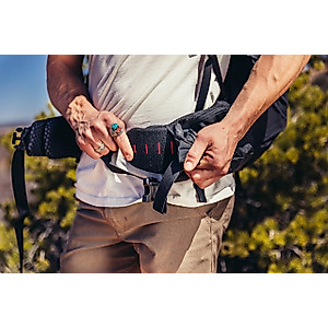 Gregory Mountain Products Baltoro 100 Pro Backpacking Backpack,Lava Black,Medium