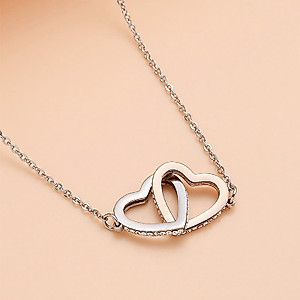 SOLINFOR Mother Daughter Necklace, Mothers Day Gifts for Mom from Daughter - Mothers Day Necklace, Mom Necklace, Mom and Daughter Necklace - Mom Jewelry Gifts on Birthday, Christmas