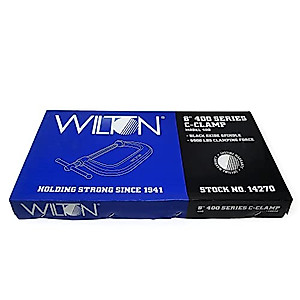WILTON TOOLS Wilton 408 C-Clamp, 8-1/4" Jaw Opening, 4-15/16" Throat (14270)