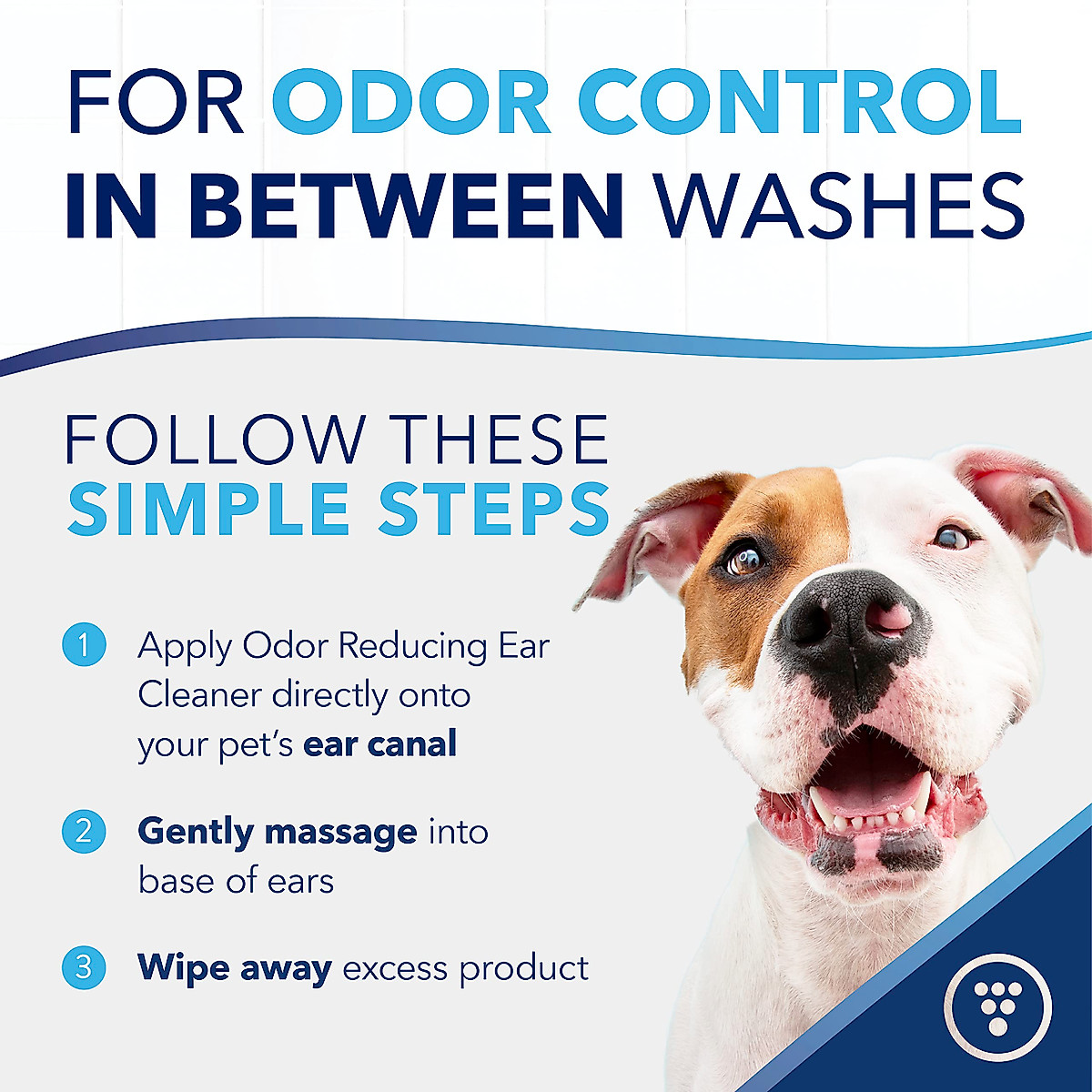 TropiClean Oxymed Cat & Dog Ear Cleaner Solution | Care Solution for Pet Ears | Suitable for Dogs & Cats | 1 Gallon