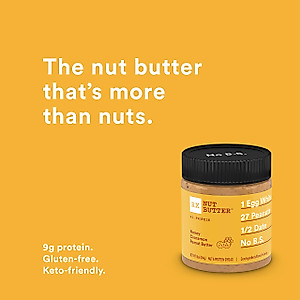 RX Nut Butter Peanut Butter, Protein Snack, Lunch Snacks, Honey Cinnamon (2 Jars)