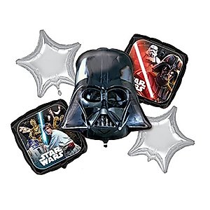 Amscan 3553301 Star Wars Foil Balloon Set