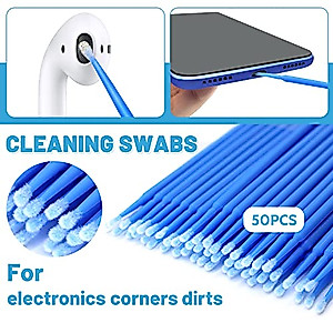 Cleaner kit for Airpod, Cleaning Putty Compatible with Airpod 2 Airpods pro, Earbud Cleaning Putty, Blue Cleaning kit for Headphone/Phone/Earbud/iPhone, Include Cleaning Cloth Swab, Gift for Men