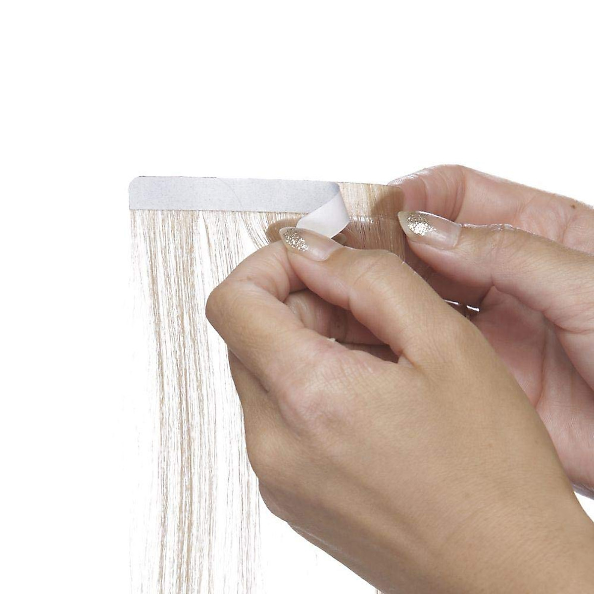 Sunset Pure Beaute' Ultra Premium Tape Hair Extensions - 14 Inches Color #6