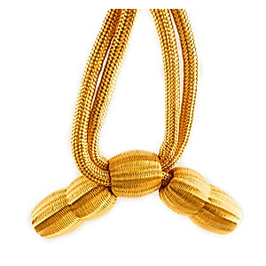 M & F Western Men's Acorn Cavalry Hat Band Yellow One Size