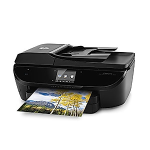 HP Envy 7640 Wireless All-in-One Photo Printer with Mobile Printing, HP Instant Ink or Amazon Dash replenishment ready (E4W43A)
