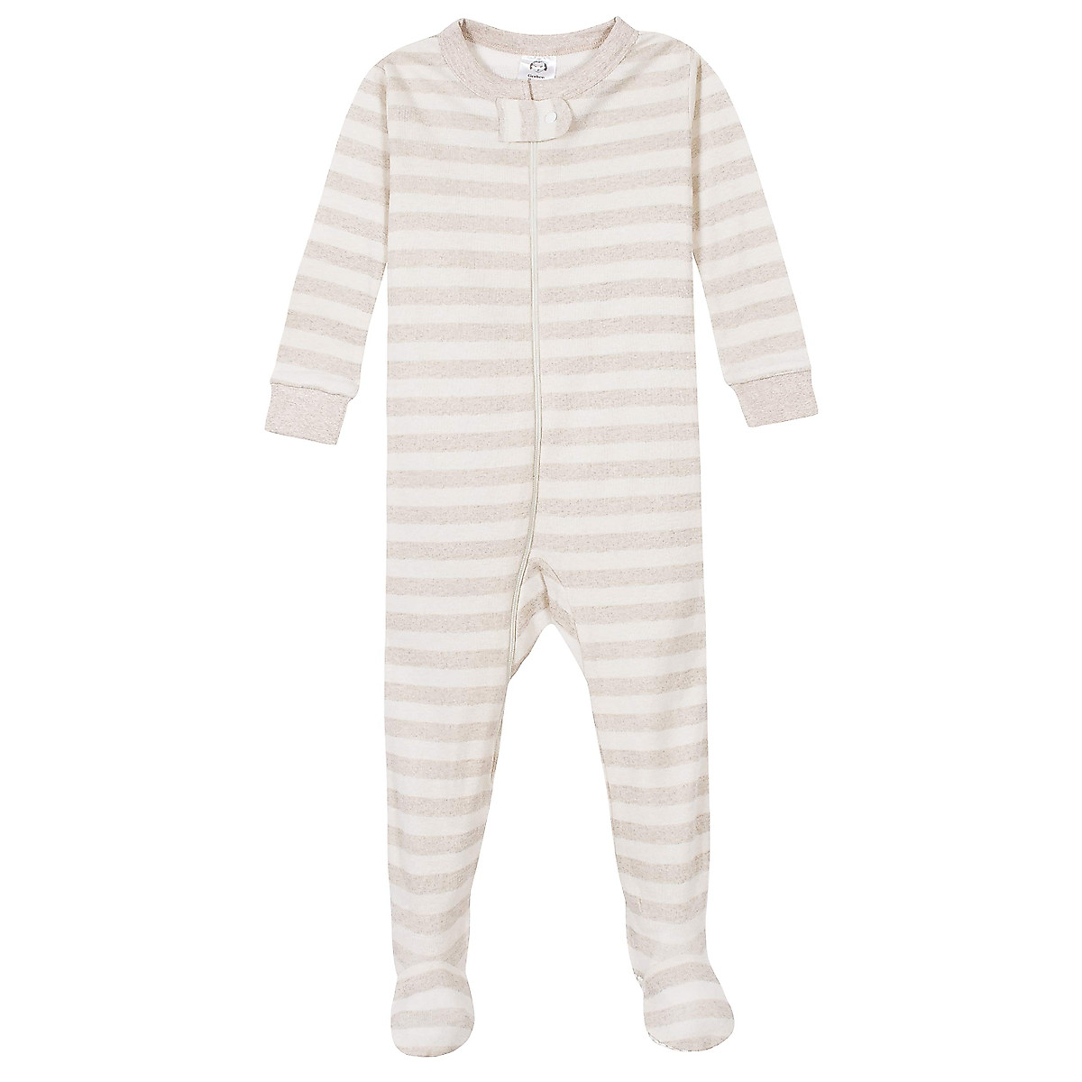 Gerber Baby Boys' 2-Pack Footed Pajamas, Dump Truck Grey, 2T