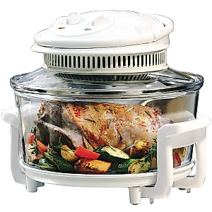 Electric Air Fryer Turbo Convection Oven Roaster Steamer,Halogen Oven Countertop Great for French Fries & Chips