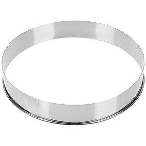 Hemoton 4pcs Cheese Its Crackers Ring Cutter Capacillos Para Cupcake Muffin Rings Round Crackers Round Cookie Cutter Egg Cheesecakes Pastry Ring Stainless Steel Dough British