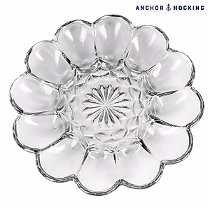 Anchor Hocking Company 10" Presence Egg Plate
