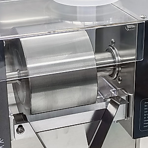 Mvckyi Commercial Snowflake Ice Machine, 176lbs/24H Korean Ice Shaver Machine, Snow Cone Maker Machine, Touch Control Panel, Air Cooling, for Restaurant, Snack Bar, Ice Cream Shop