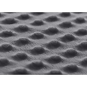 RelaxBlanket 60''x80'' Duvet Cover for Weighted Blanket | Premium Super Soft Minky Dot | Dark Grey