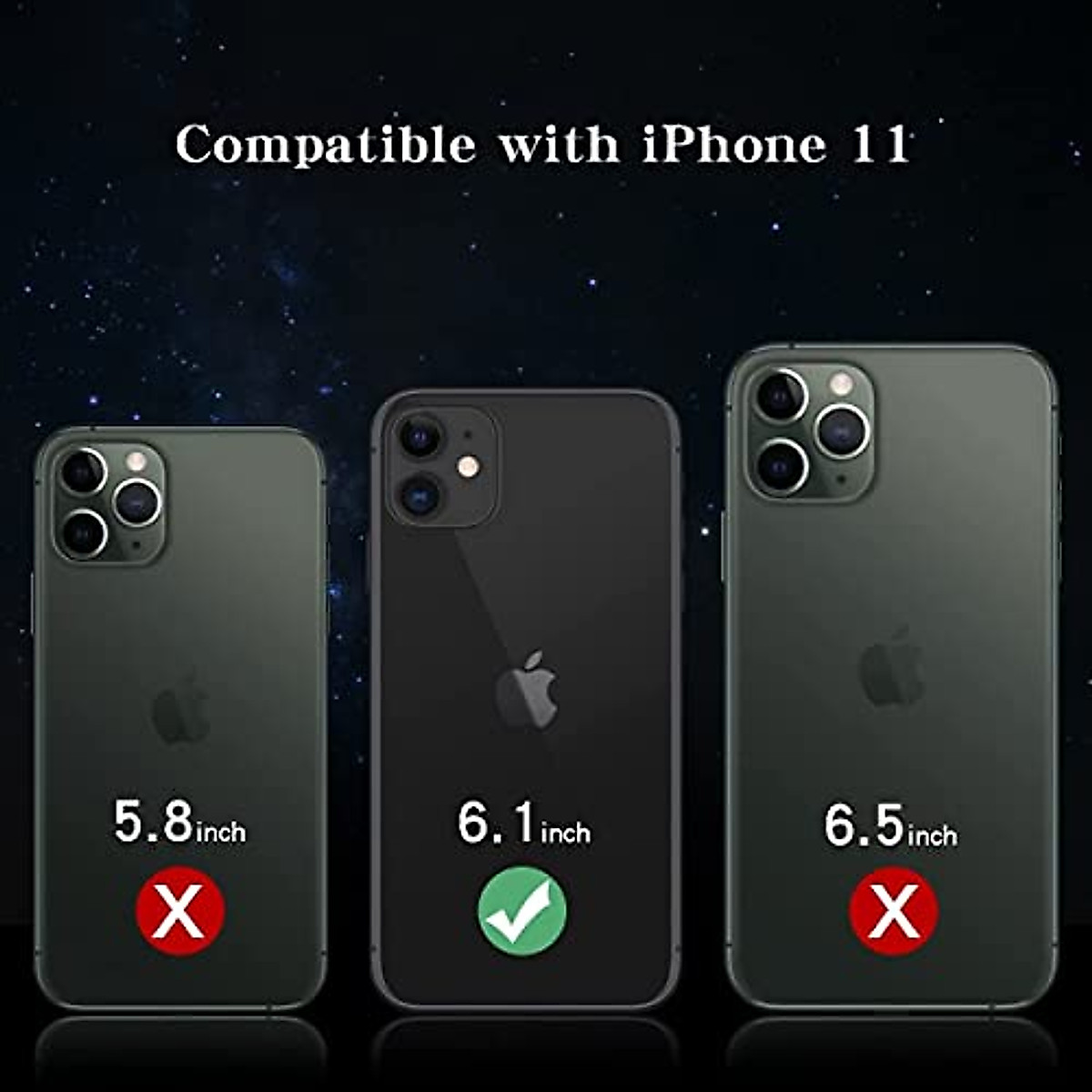 Cavdycidy iPhone 11 Mirror Case Bling with Diamond,Bling Acrylic Mirror Phone Case Crystal That Can Be Used for Outdoor Makeup for Women Girl Who Love Beauty(Bling Diamond Mirror)